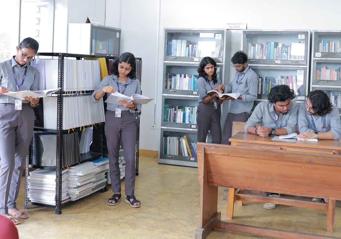 Library – Marian College of Architecture Trivandrum